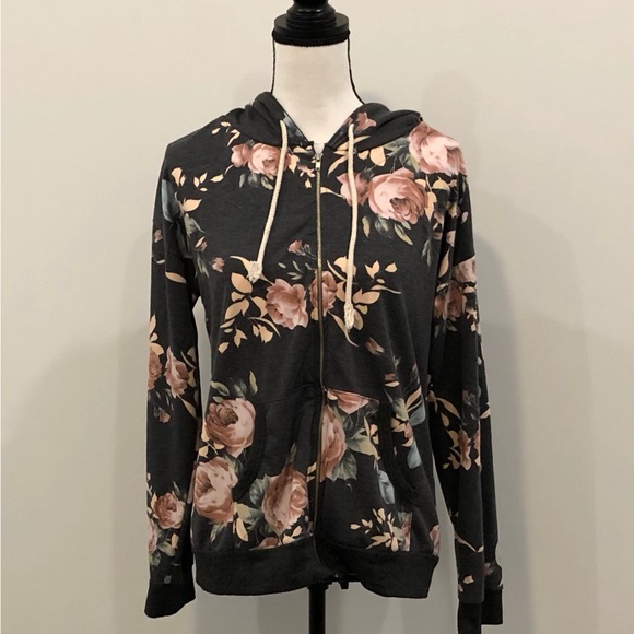 7th Ray | Tops | 7th Ray Full Zip Hoodie | Poshmark